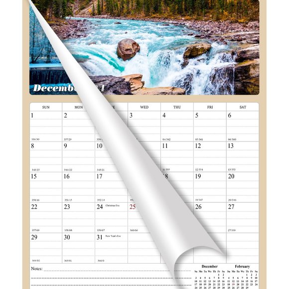 Pelican Industrial | Office | 224 Wall Calendar Spiralbound Twin 2 ...